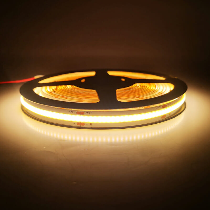 LED STRIP LIGHT COB-24V-320D - W8 Label